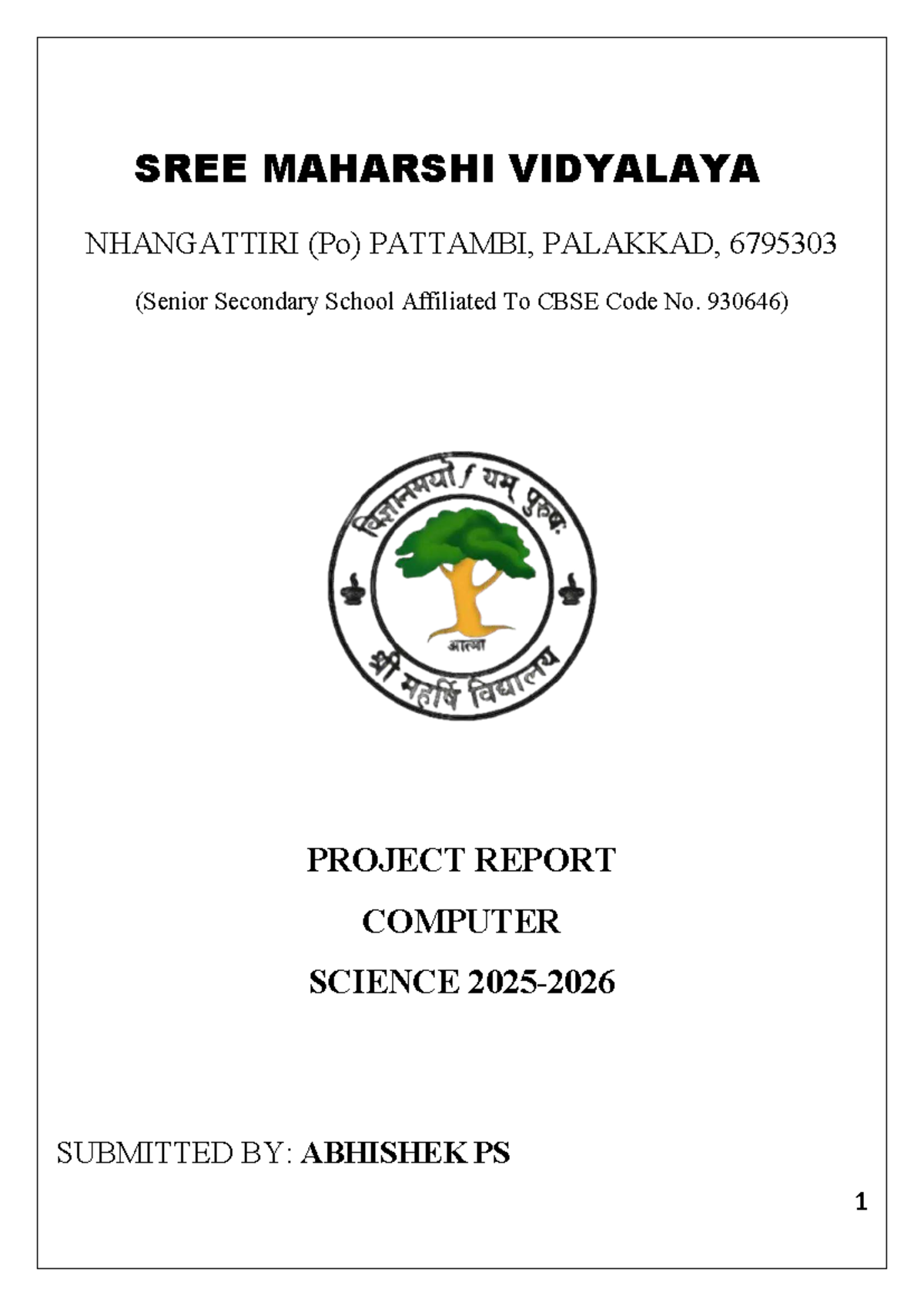 Career Compass Project Report - Computer Science (Class XII) - Studocu