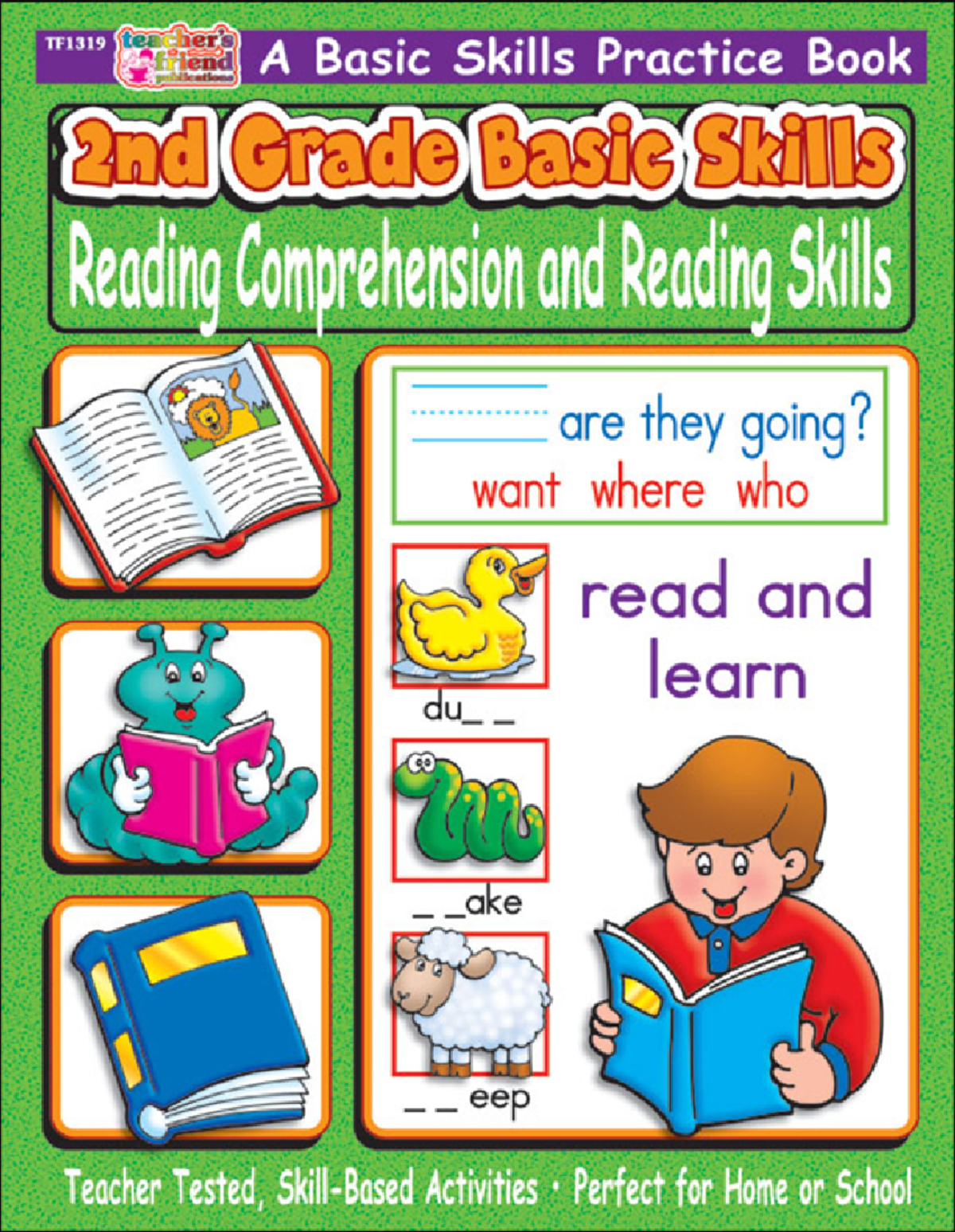 Second Grade Basic Skills: Reading Comprehension & Skills Portfolio ...