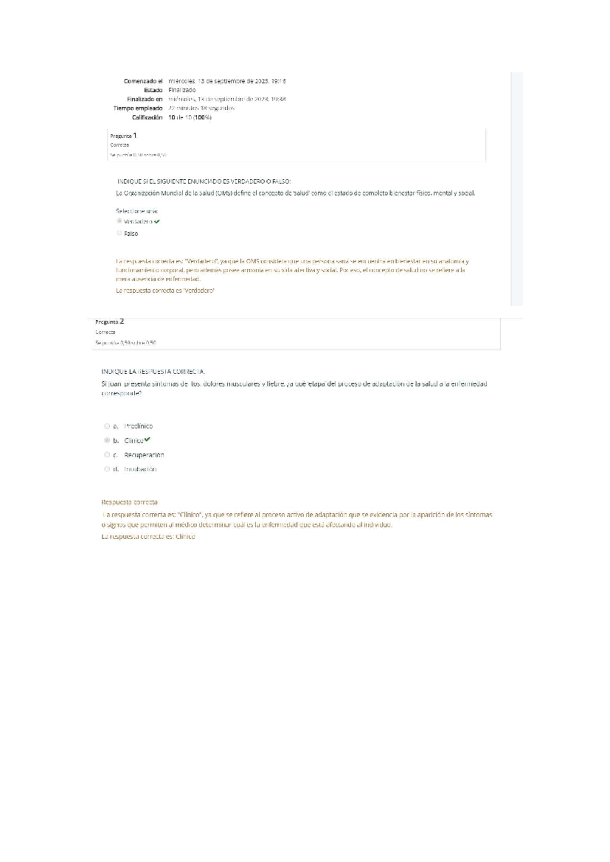 Examen Final: Salud y Bienestar - Doc1 - Studocu