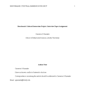 COUC 504 Cultural Background Paper: Exploring Identity and Influence ...