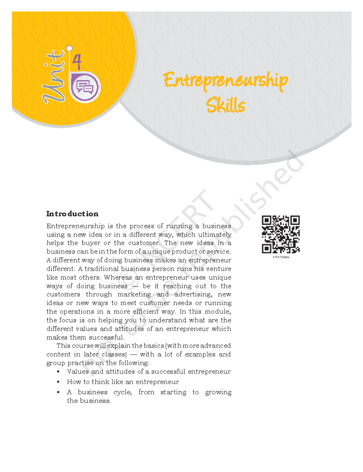 Entrepreneurship Skills - Introduction Entrepreneurship is the process ...