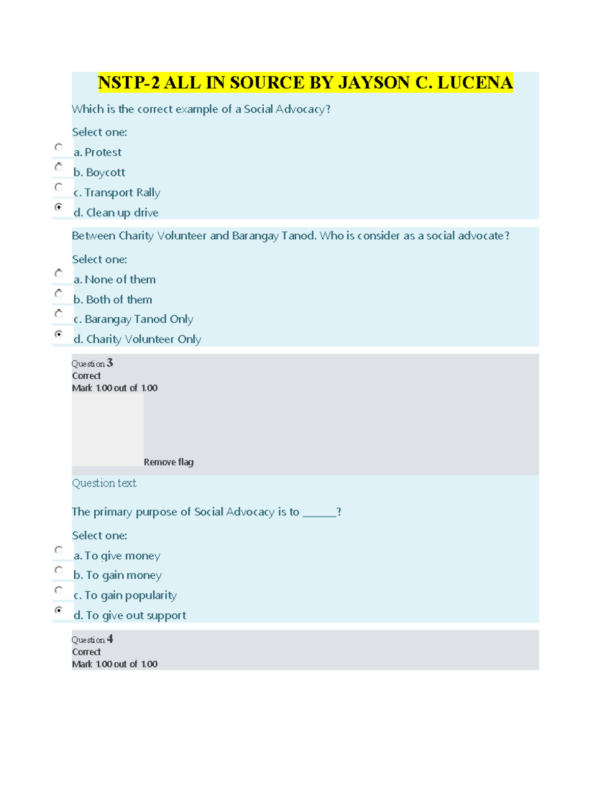 NSTP 2 ALL IN Source BY Jayson C - NSTP-2 ALL IN SOURCE BY JAYSON C ...