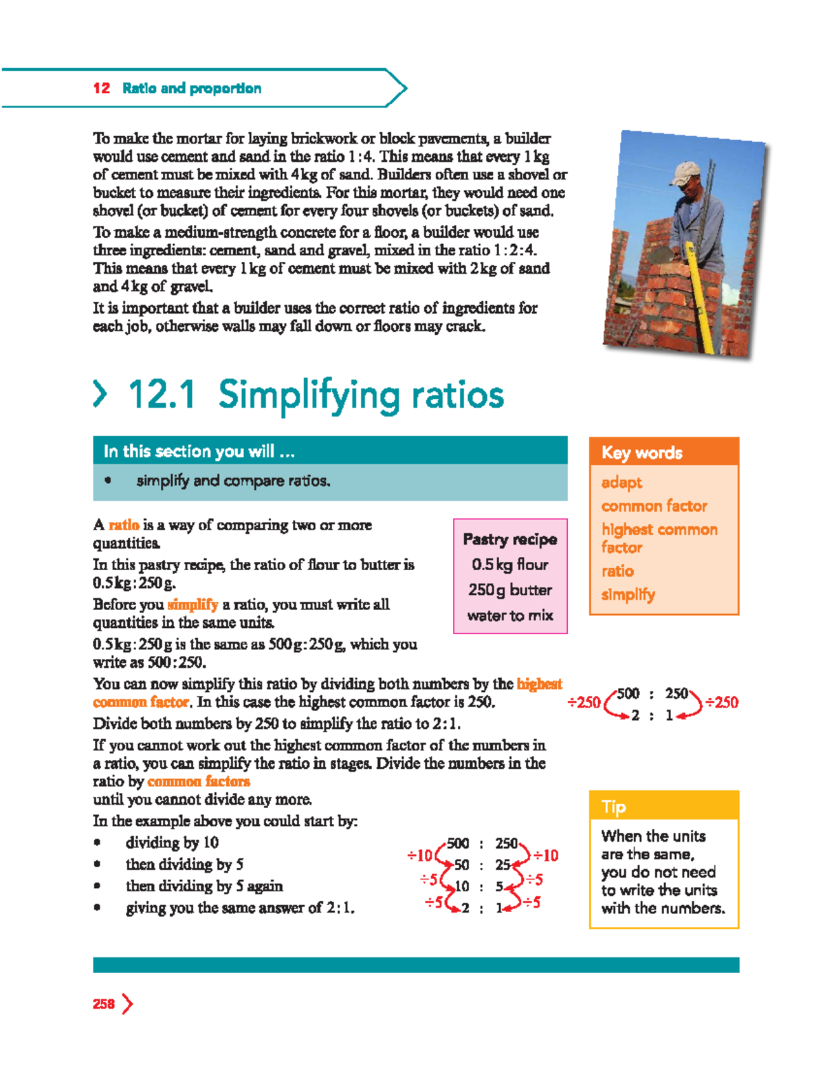 20260225 - Ratio and Proportion in Building Materials - Studocu