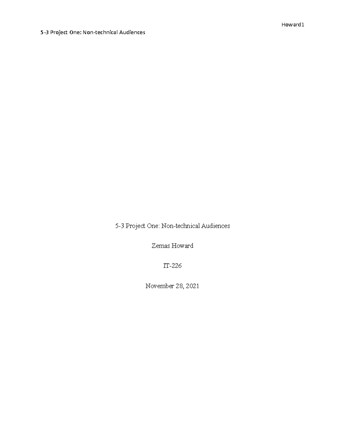 5-3 Project One Non-technical Audiences - DataNanny lets data security ...