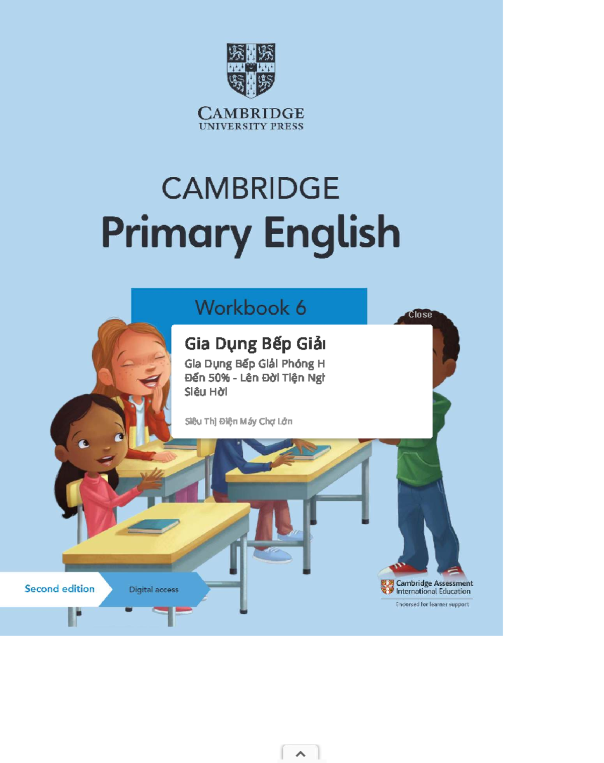 Cambridge Primary English Workbook 6 - General English - Gia Dụng Bếp ...