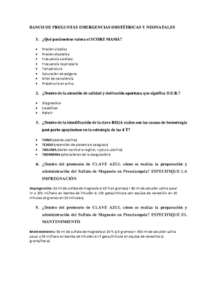 Score MAMA Y Claves Obstetricas - GUíA MSP - Score MAMÁ y claves ...