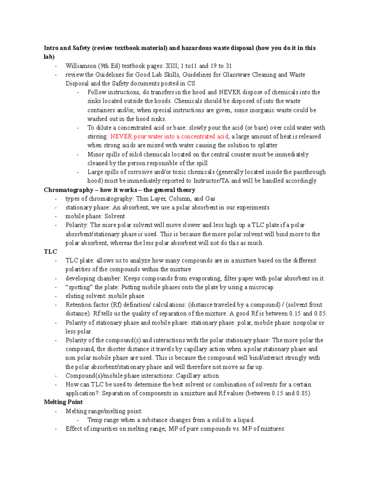 Organic Chemistry Lab (CHEM 101): Synthesis & Purification of Aspirin ...