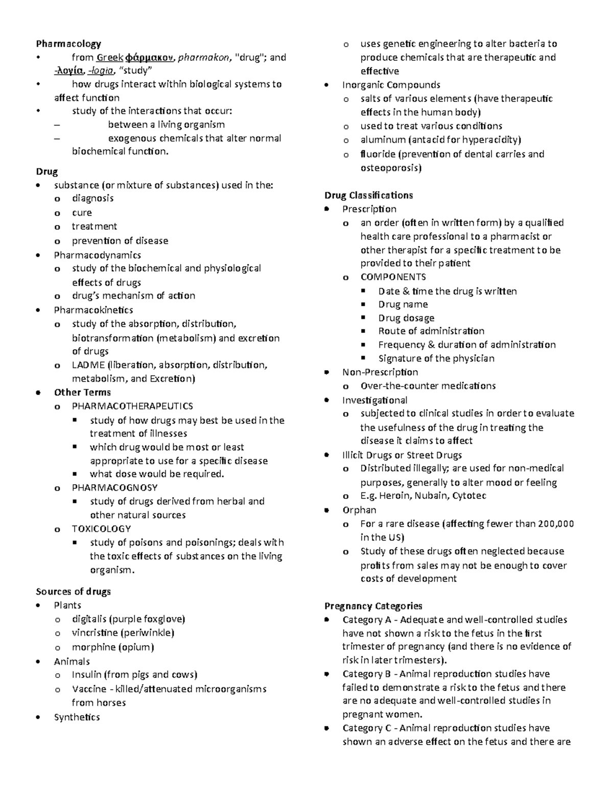 Pharma Complete - zsfjkhfhds - Pharmacology from Greek φάρμακον ...