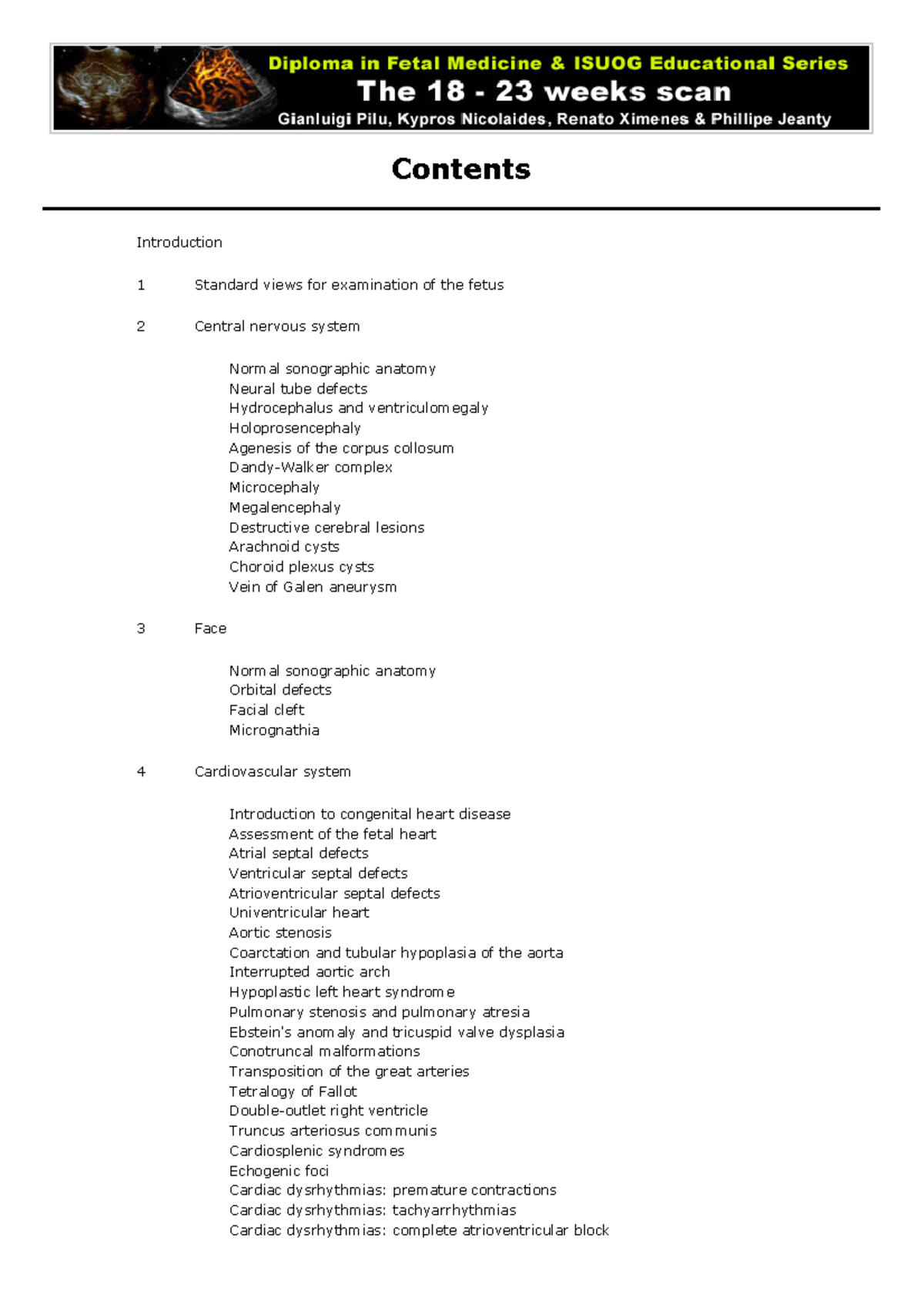 Fetal Abnormalities: Standard Views & Diagnosis (MED 101) - Studeersnel