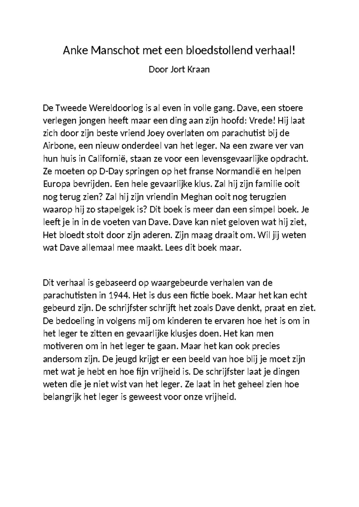 Nederlands Boekverslag: De Bijenkoningin - Samenvatting en Analyse ...