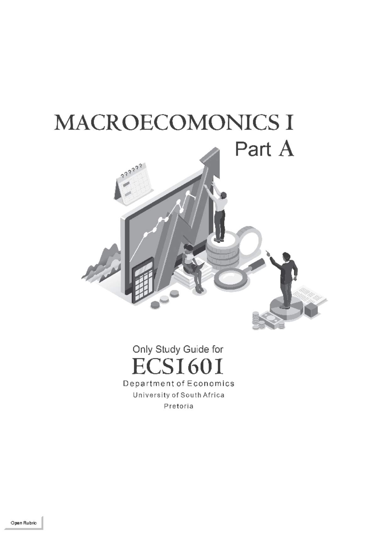 ECS1601 2021 GD 001 4 B - Study Guide on Macroeconomic Theory and Models - Studocu