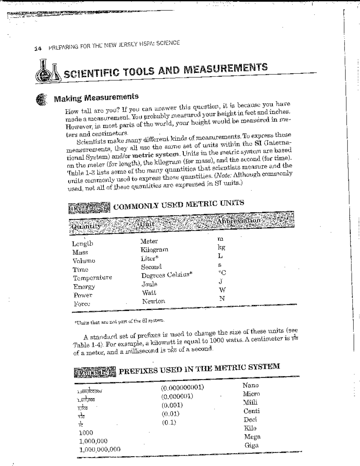 Final Exam Study Guide: Scientific Tools & Measurements (XYZ123) - Studocu