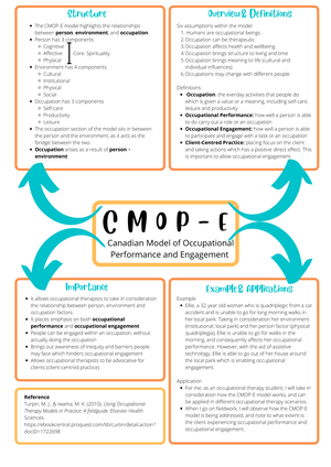 Performance Skill List - Table 1: Performance Skills Motor skills Skill ...