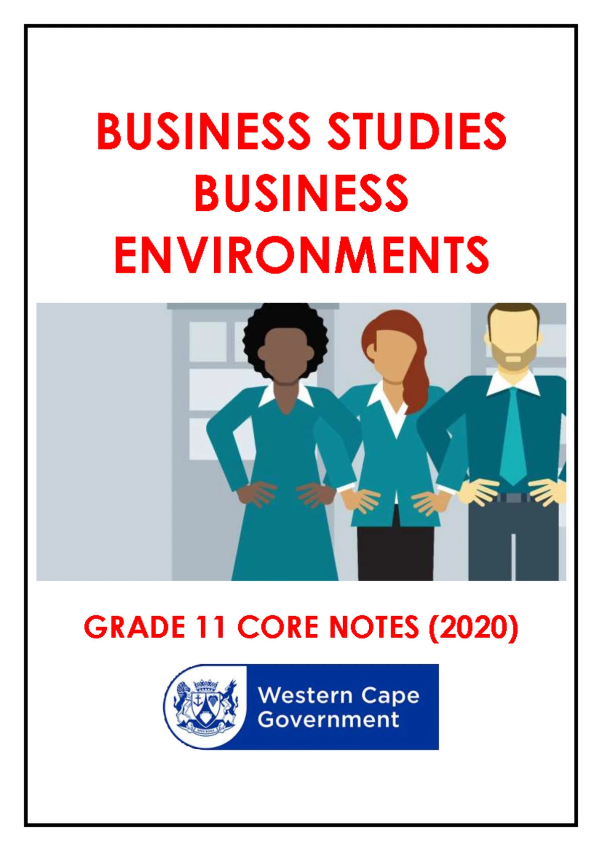 Business Sectors Notes - GR10 - Term 1 - 2024 - Studocu