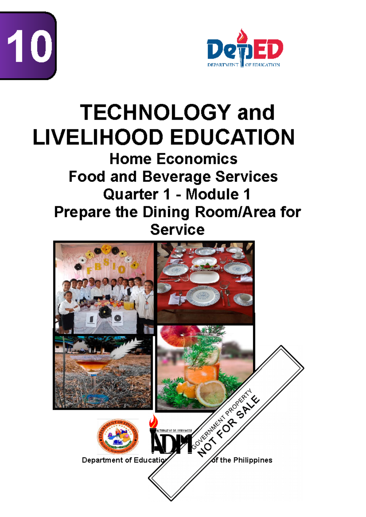 TLE HE FBS 10 Q1 Latest - Home Economics - TECHNOLOGY and LIVELIHOOD ...