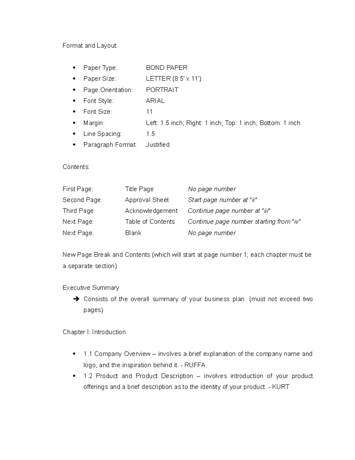 Business Plan for Course BUS101: Comprehensive Guide - Studocu