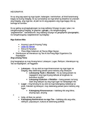 [Solved] Ano ang pinagkaiba nang mainland south east asia at insular ...