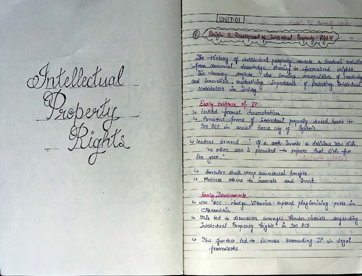 IPR Notes: The Evolution and Impact of Intellectual Property Rights ...