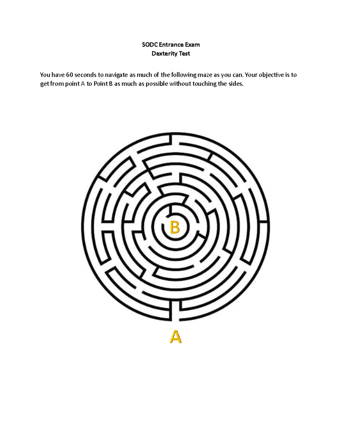 Dexterity Test 2025 - useful info - EDKP 330 - SODC Entrance Exam ...