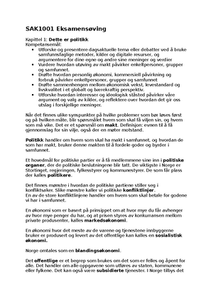 Oppgåver i styreform-samfunnskunskap - Oppgåver til styreform Lågt nivå ...