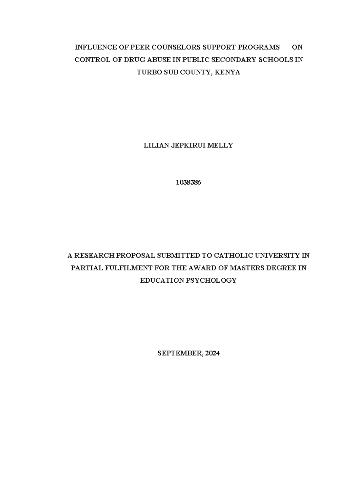 Influence of Peer Counselors on Drug Abuse Control in Public Schools ...