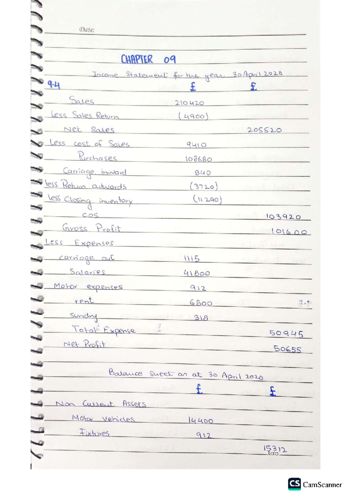 Accounting Chapter 09: Income Statements & Balance Sheets Analysis ...