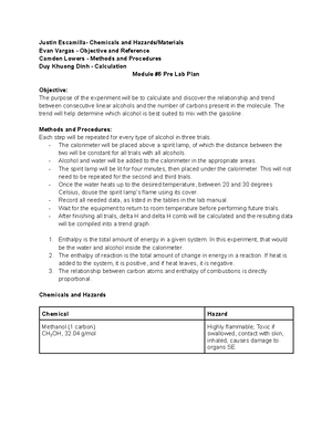 Titration - Assignment Module #3 Post-Lab Questions Submission - Module ...