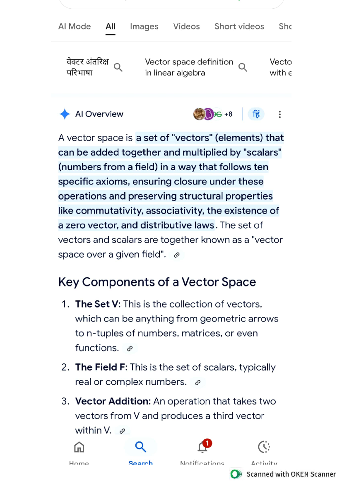 Vector Spaces in Linear Algebra - YUSGUYD Overview and Key Components ...