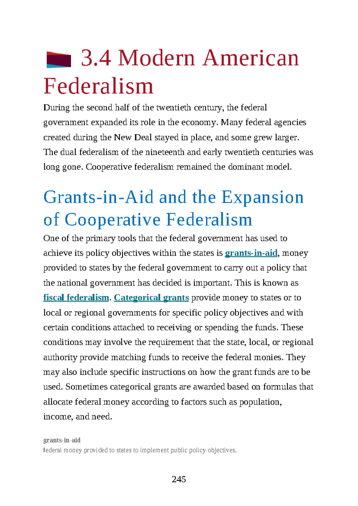 3.4 Federalism and Fiscal Policy: Analyzing Key Supreme Court Cases ...