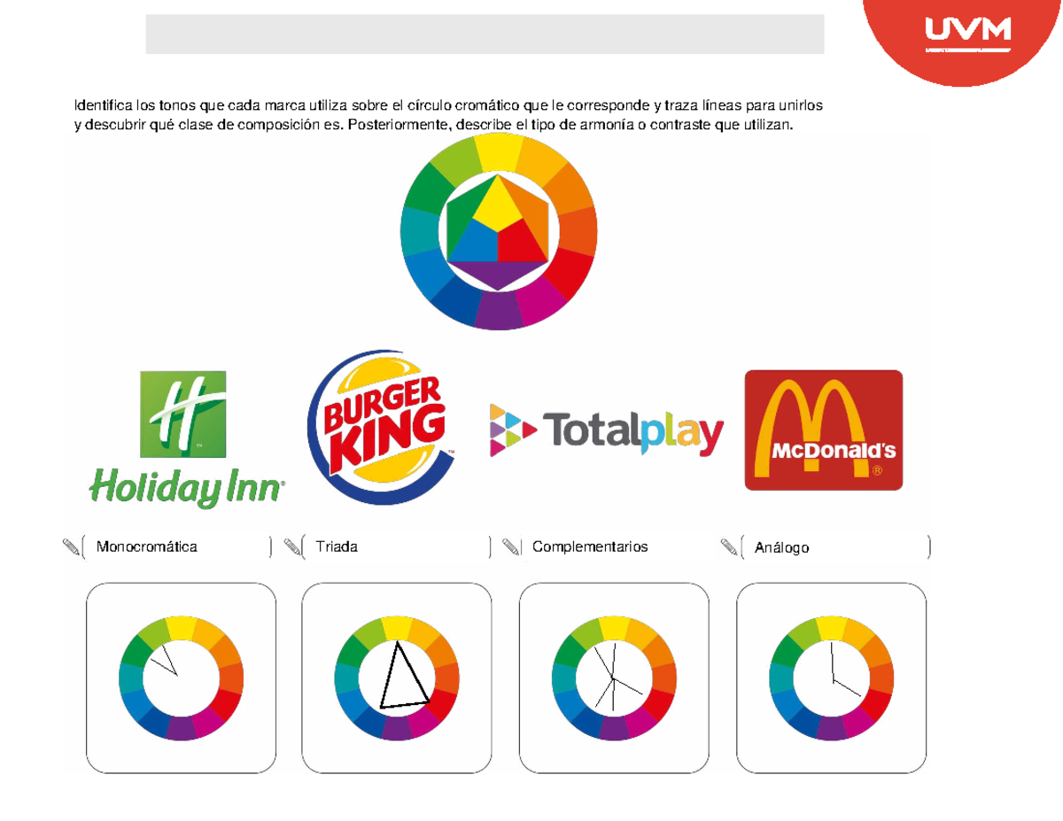 A#5AAM - tipos de colores - Teoria y manejo del color - Identifica los ...