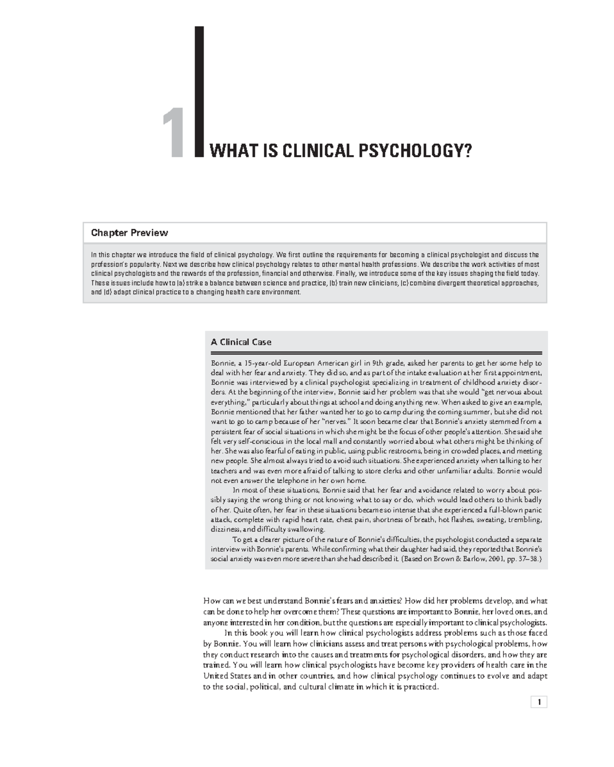 Intro to Clinical Psychology (CP101): Key Concepts and Overview - Studocu
