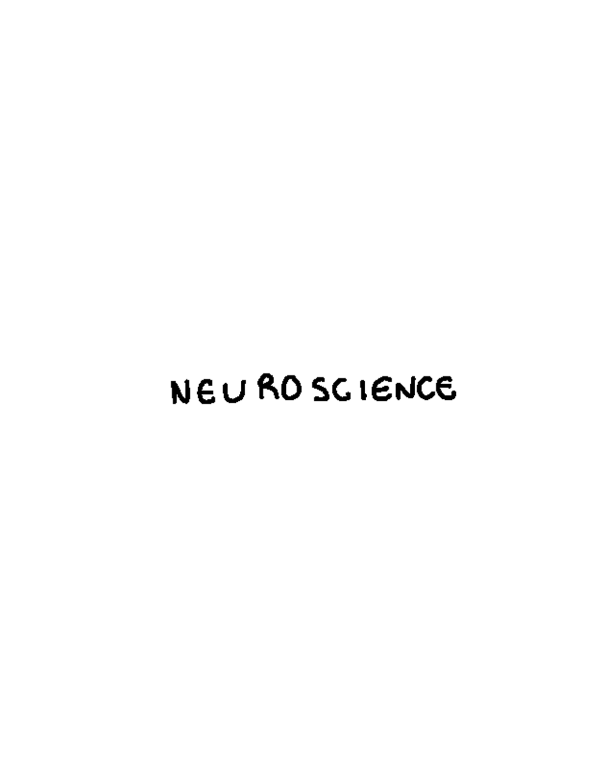 Neuroscience Notes: Understanding the Brain and Hormonal Functions ...