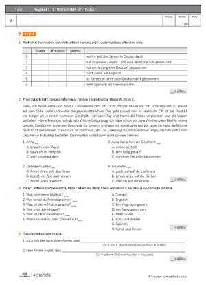 New Password B1+ UT 3A - Test - Unit 3 Test | Group A Name ...