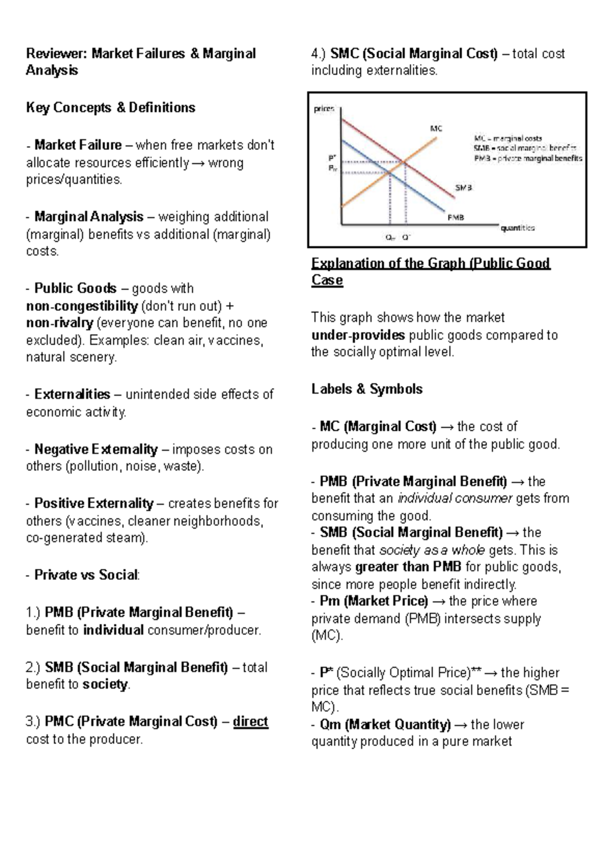 L3 - Market Failures: Understanding SMC, Externalities, and Public ...