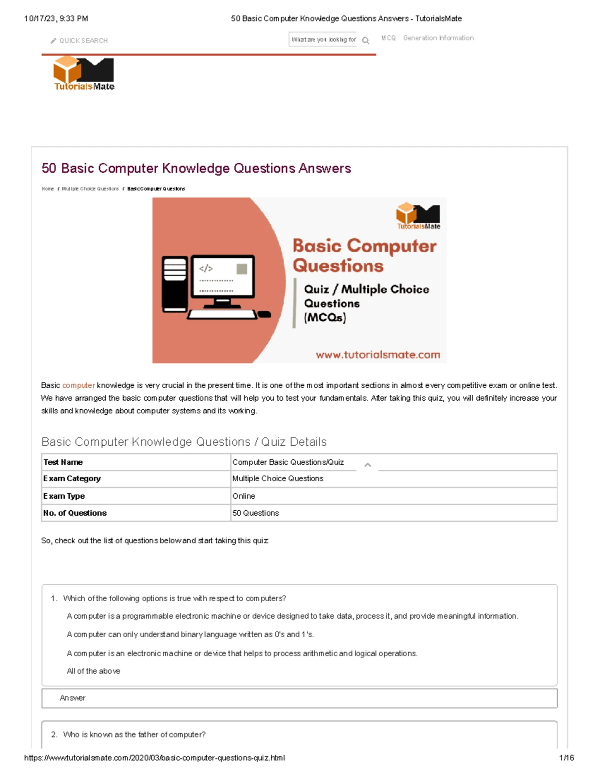 Introduction to management - Chapter One: Introduction 1 Meanings of management 1) It is the ...