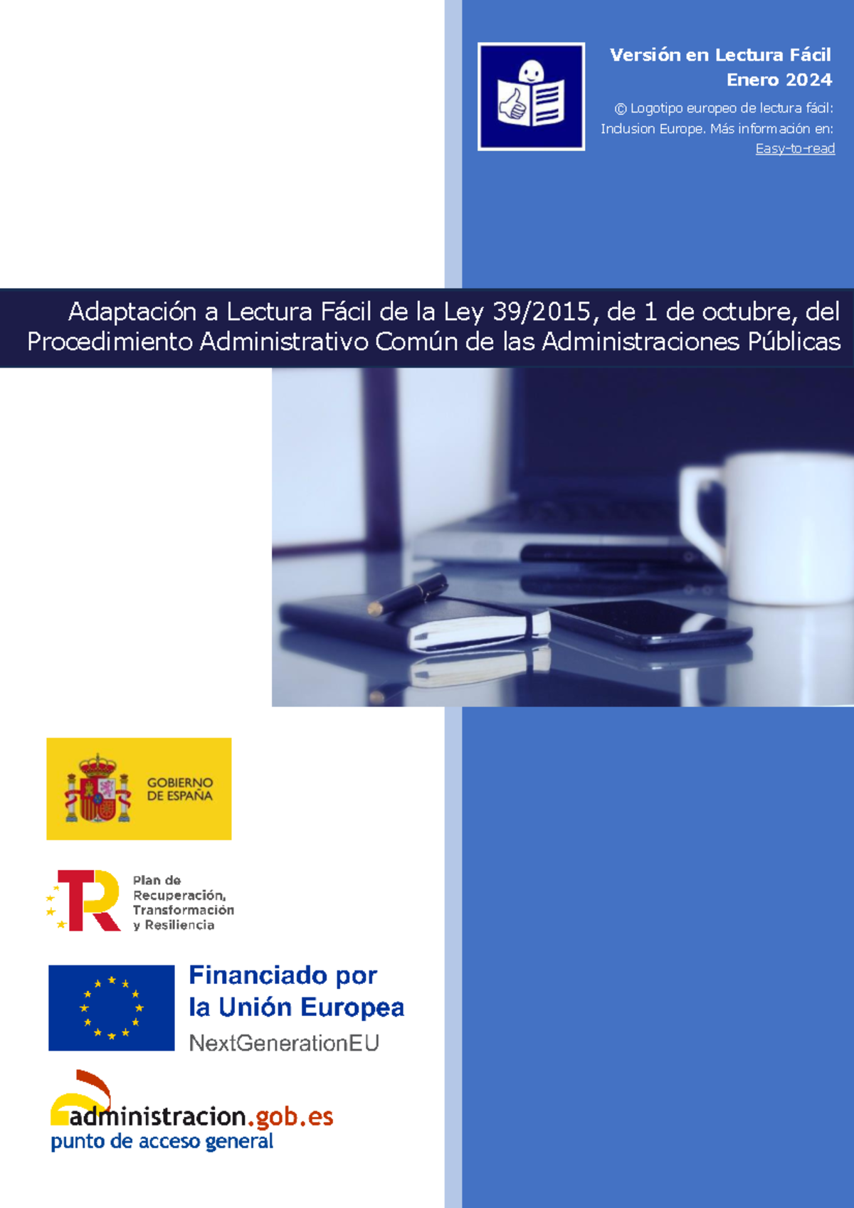 Adaptación a Lectura Fácil de la Ley de Procedimiento Administrativo ...