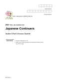 japanese continuers - Grade: 12 - New South Wales Higher School ...