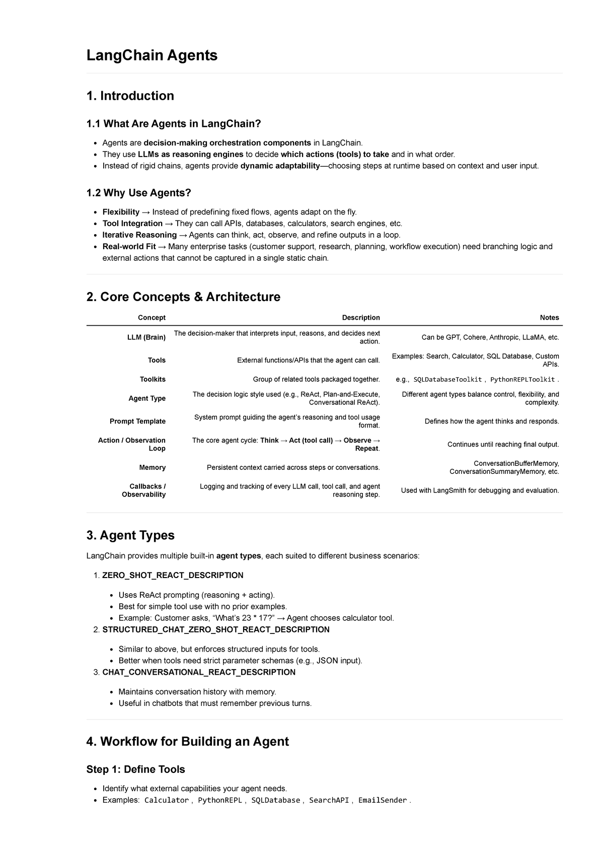 LangChain Agents: Overview and Best Practices for Implementation - Studocu