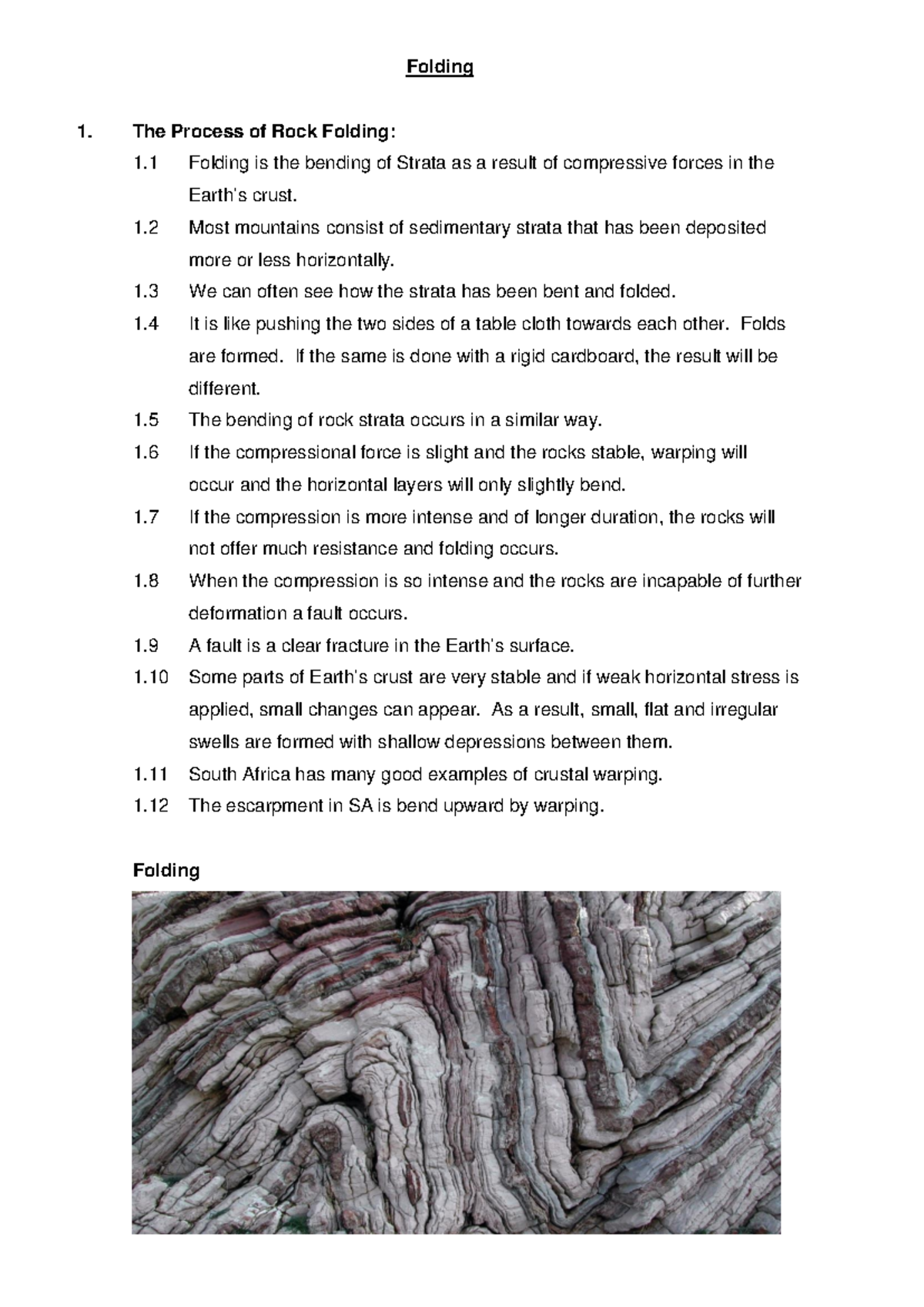Folding and Faulting: Understanding Geological Processes and Landforms ...