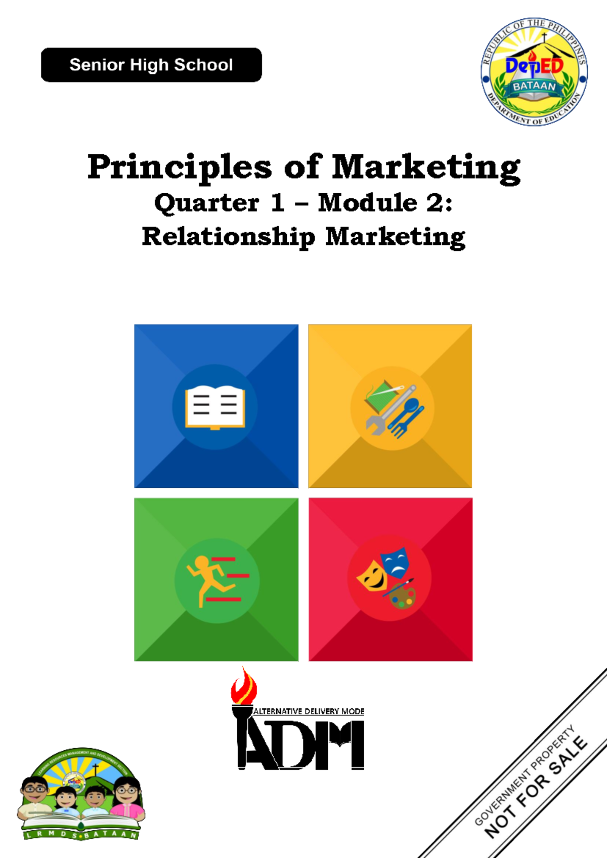 PM 2 - Principle of Marketing module 2 1st quarter - Principles of Marketing Quarter 1 – Module ...