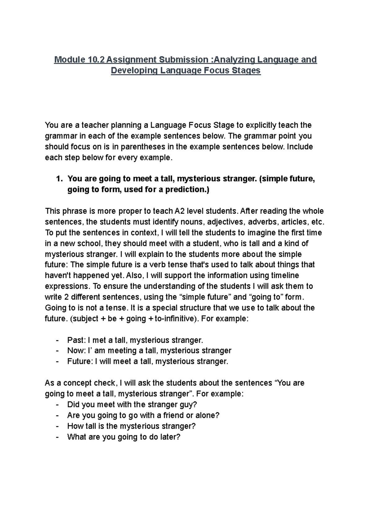 Module 10 - Module 10 Assignment Submission :Analyzing Language and ...