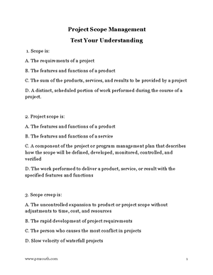 [Solved] the work breakdown structure WBS divides a project into tasks - Project Scope And Time ...