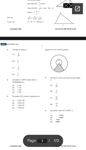 CSEC Social Studies P2 2023 - Studocu