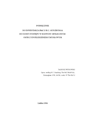 Konspekt ZAJĘĆ Rewalidacyjnych: Utrwalenie orientacji przestrzennej - Studocu