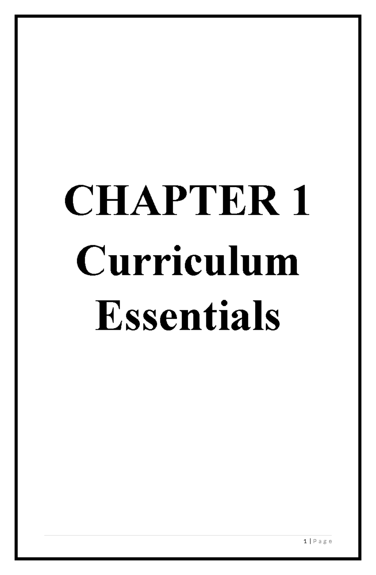 Advanced Curriculum Development: In-Depth Book Review Insights - Studocu