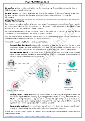 [Solved] multi atoms notes of ml btech 3rd year aktu - Machine Learning ...