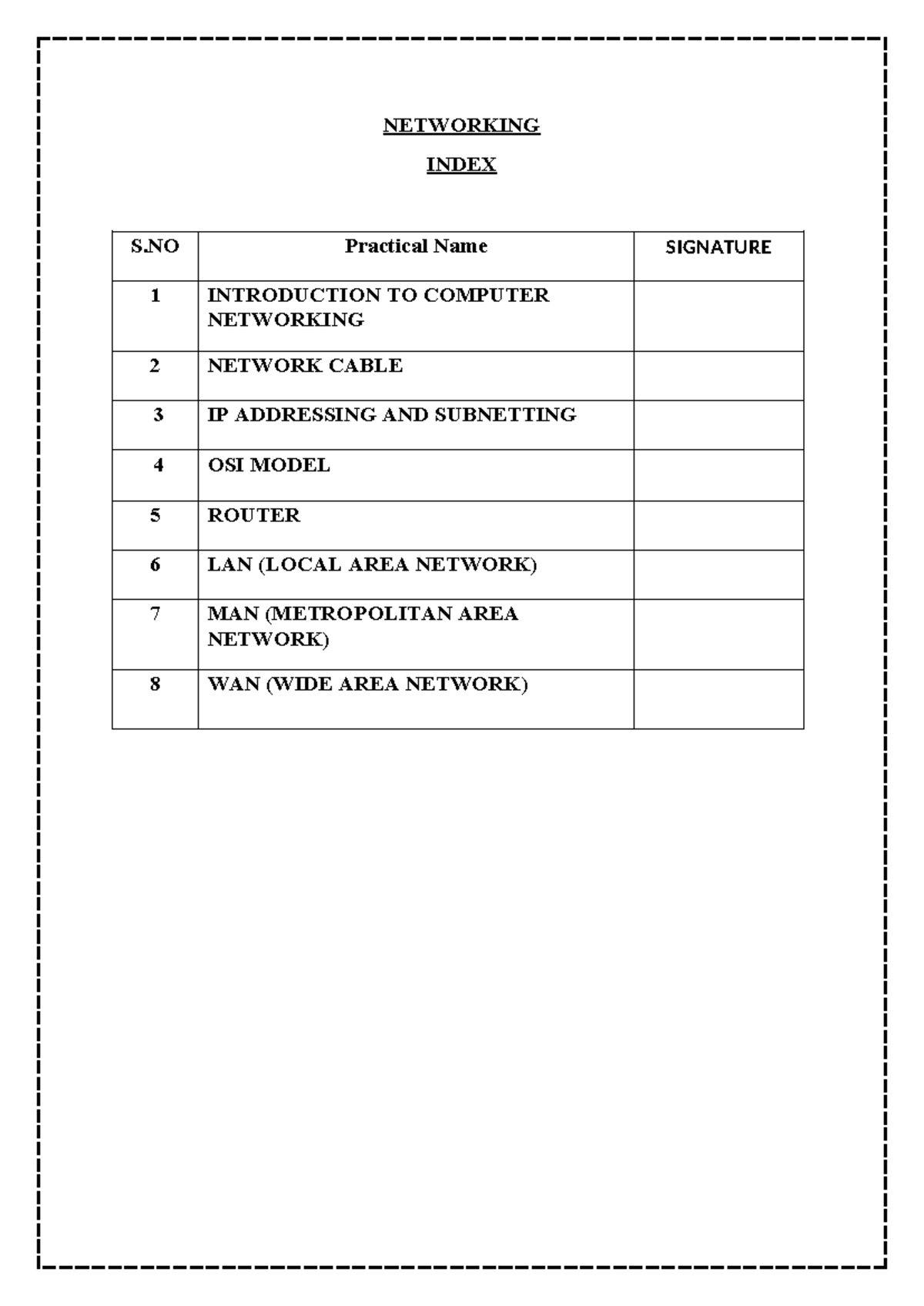 Networking Concepts and Practical Applications: An Overview - Studocu
