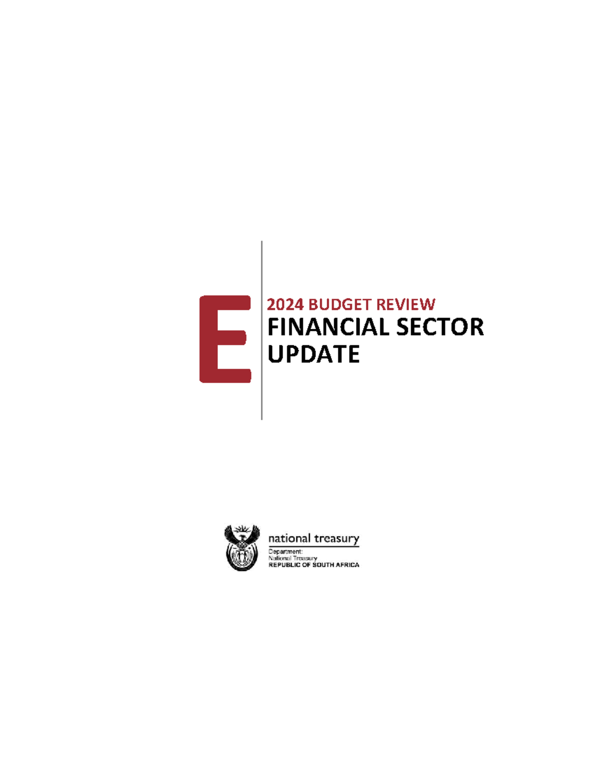 SA 2024 Budget Review: Financial Sector Update & Innovations for ...