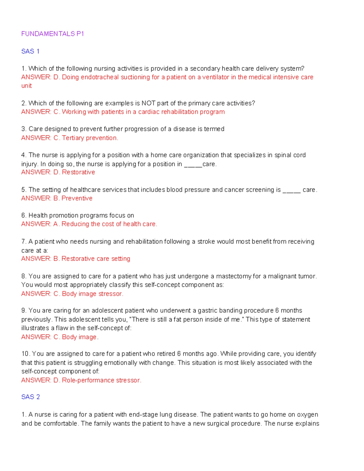 QUIZ 4 - PEDS: Autism, Anorexia, Bulimia, and Adolescent Care Insights ...