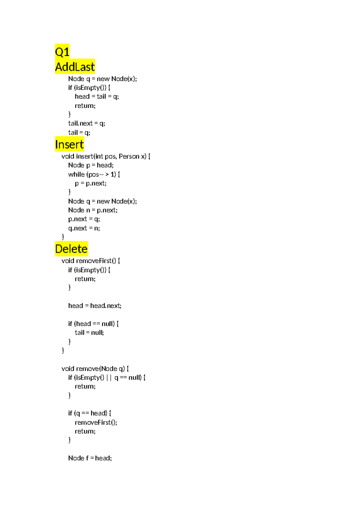 SRC CSD201 - Data Structure and Algorithm Operations Guide - Studocu